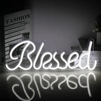China 5V Blessed Neon Sign Perfect for Baby Shower Decoration Long Life Span of 50000 Hours for sale