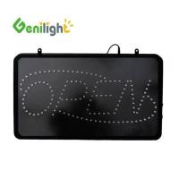 China Custom Easy Hanging LED Lights Flex Neon Sign OPEN for Adverting Pixel Pitch Resolution for sale