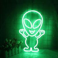 China Customized Shop Advertising LED Neon Sign with Alien Design and Acrylic Material for sale