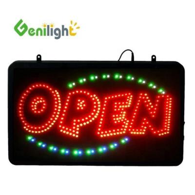 China Attractive Advertising Lights Custom LED Open Sign High Pixel Density Performance for sale