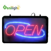 China Attractive Advertising Lights Custom LED Open Sign High Pixel Density Performance for sale
