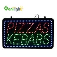 China Genilight 56*33 cm Rectangle LED BAIL BONDS Neon Sign Animation Material Epoxy Resin for sale