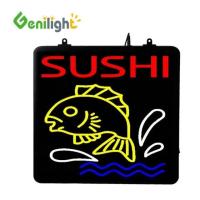 China Custom Letter SUSHI fish Led Neon Sign for Rectangle Power Certificate CE ROHS and more for sale