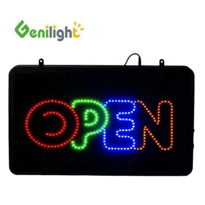 China 5mm Superbrightness LED Custom Size Multi Color LED Open Sign for Display for sale