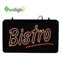 China Customized 22*13inch LED Neon Sign for Unlocked Store Genilight Epoxy Resin Material for sale