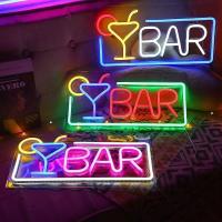 China Dimmable LED Neon Light for Home Bar Wall Decor USB Powered Neon Bar Signs for sale