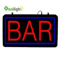 China Genilight 56*33 cm Best Design LED Neon Beer Bar Light Signs Epoxy Resin and Acrylic for sale