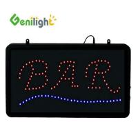 China Genilight 56*33 cm Best Design LED Neon Beer Bar Light Signs Epoxy Resin and Acrylic for sale