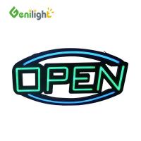 China Passion Party Semi-outdoor Custom LED Neon Open Sign with and No Anti-wind Ability for sale