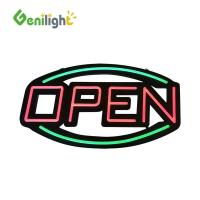 China Passion Party Semi-outdoor Custom LED Neon Open Sign with and No Anti-wind Ability for sale
