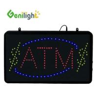 China Brightness Genilight Indoor 56*33cm Acrylic Flashing Custom Coffee Sign LED Cafe Bar and Beer Sign for sale