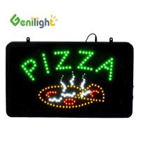 China Indoor Power Supply Pizza Led Letter Sign for Shop Business Windows by ODM for sale