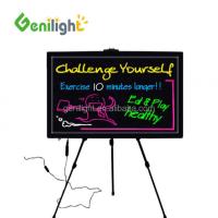 China Experience the Future of Writing with Flashing Illuminated Erasable LED Writing Board for sale