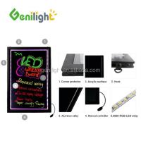 China Experience the Future of Writing with Flashing Illuminated Erasable LED Writing Board for sale