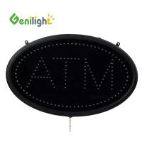 China ATM LED Sign Bright Neon Light Glow 3 Flash Settings Perfect for Business Advertising for sale