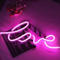 China 50000 Hours Life Span Business Neon Sign Large LED Love Light for Personalized Design for sale