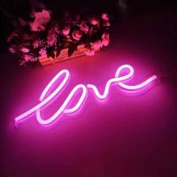 China 50000 Hours Life Span Business Neon Sign Large LED Love Light for Personalized Design for sale