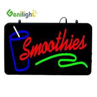 China Panel Size 56*33 LED Neon Juice Bar Letter Sign The Perfect Way to Attract Customers for sale