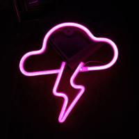 China 1 Power Consumption Customized Cloud Led Neon Light Wall Light for Bedroom and Kids Room for sale
