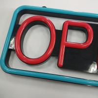 China Superbrightness Rectangle LED Open Sign for Easy and Fashionable Design for sale