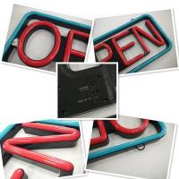 China Superbrightness Rectangle LED Open Sign for Easy and Fashionable Design for sale