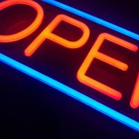 China Superbrightness Rectangle LED Open Sign for Easy and Fashionable Design for sale