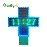 China OUTDOOR RF/WIFI/Remote Control LED Pharmacy Cross Display Easy Installation and Operation for sale