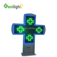 China OUTDOOR RF/WIFI/Remote Control LED Pharmacy Cross Display Easy Installation and Operation for sale