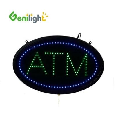 China Energy-Saving LED ATM Letter Sign with Border Light Power Certificate CE RoHS LVD etc Lifespan hours - for sale