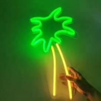China Large Coconut Tree Neon Sign Led Flex Neon Light USB Powered Night Light for Kids Room Voltage 5V for sale