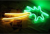 China Large Coconut Tree Neon Sign Led Flex Neon Light USB Powered Night Light for Kids Room Voltage 5V for sale