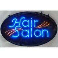 China 50000 Hours Working Lifetime Oval LED Sign for Hair Salon Superior Performance for sale