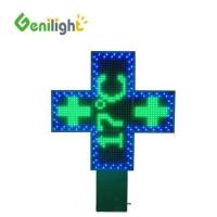 China Digital Poster LED Display for Pharmacy Cross Sign 80cm Single Color/Tricolor for sale