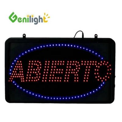 China 56*33 Panel Size LED Neon Light Open Sign with High Brightness from Customizable for sale