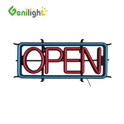 China 100000h Light Life Expectancy LED Neon Open Sign for Indoor/Outdoor Advertising Needs for sale