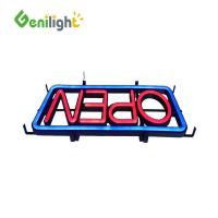 China 100000h Light Life Expectancy LED Neon Open Sign for Indoor/Outdoor Advertising Needs for sale