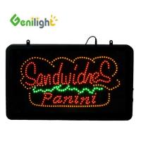China OEM Touch Screen LED Neon Foot Massage Open Sign with Animation and Power On/Off for sale