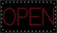 China CE RoHS LVD Power Certificate Hanging Chain Sign Board for Indoor LED Open Signs for sale
