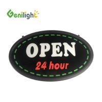 China ABS Open-Mold Genilight Oval 58*36cm LED Neon Open Sign with Tooth Logo for sale