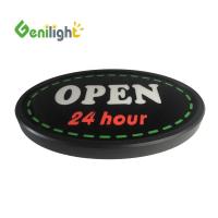 China Eye-catching Touch Screen Custom Epoxy Resin LED Neon Open Sign for Store Business for sale