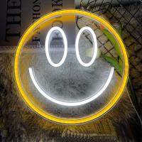 China 5V Voltage LED Smiley Face Sign Customized Wall Decor for Teen Girls Preppy Room Decor for sale
