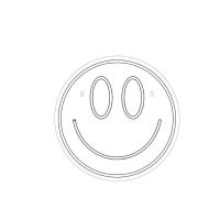 China 5V Voltage LED Smiley Face Sign Customized Wall Decor for Teen Girls Preppy Room Decor for sale