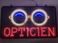 China Customized Acrylic Front Board Genilight LED Neon Sign for Eye Care 22*13 Inch CE RoHS for sale
