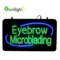 China Customized Acrylic Front Board Genilight LED Neon Sign for Eye Care 22*13 Inch CE RoHS for sale