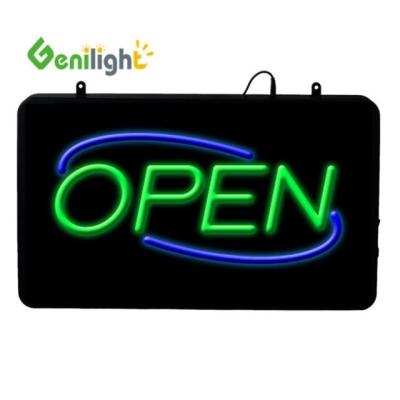 China Multi Colorful LED Open Store Sign Bright Eye-Catching for Business Window Promotion for sale