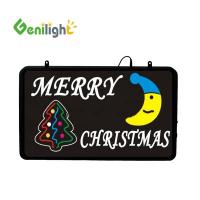 China Flashing Merry Christmas Neon Light Sign Perfect for Window Decoration in Any Setting for sale