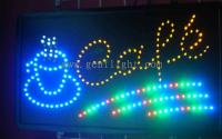 China Power Consumption Genilight 22*13inch CE RoHS Indoor Hot Coffee LED Neon Sign for Coffee Bar for sale