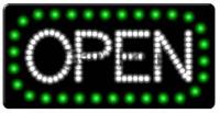 China Indoor LED Open Sign Panel Size 56*33 CE/Rohs Certificate Power Supply and Hanging Chain for sale