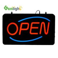 China LED Neon Open Sign for Fashion Display in Pub Bar Cafe Restaurant Power Consumption - for sale