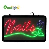 China Indoor Used LED Message Board Advertising RGB LED Nails Sign with View Angle H/V for sale